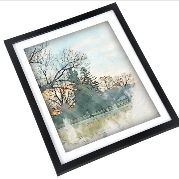 Undefined | Wall Decor | Framed Watercolor Art | Poshmark